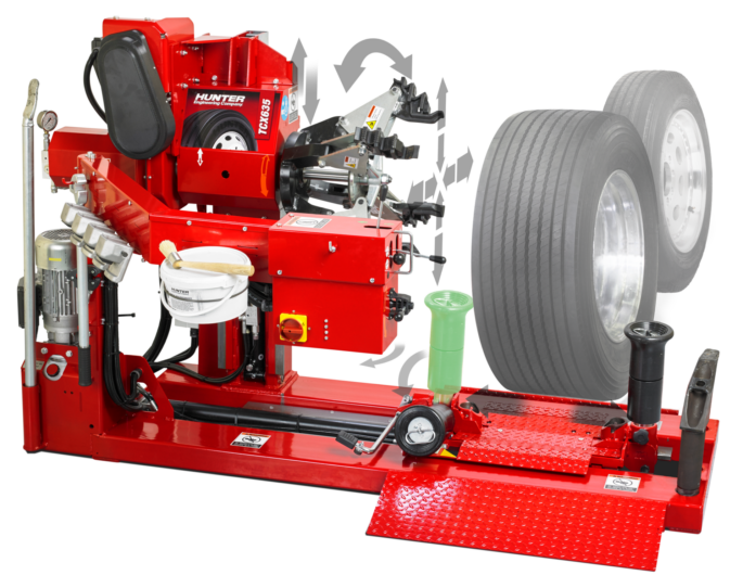 Hunter Heavy-Duty Tyre Changers - George Stock