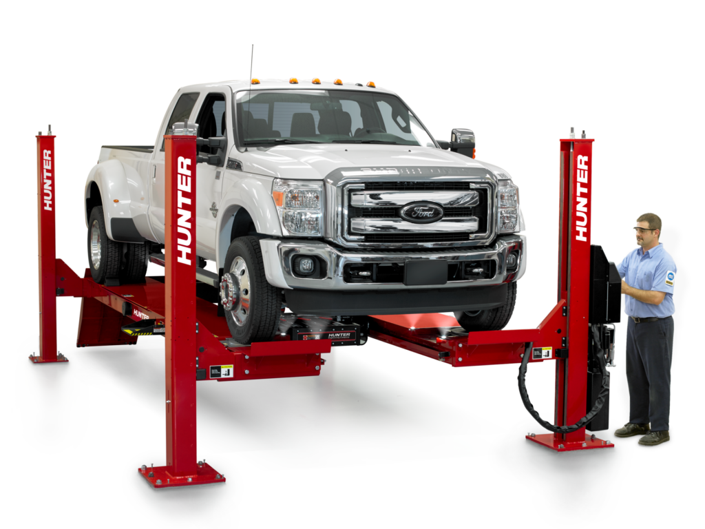 Hunter Four-Post Lifts - George Stock & Company